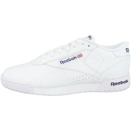 Reebok Herren Sneaker "Reebok Ex-O-Fit Clean Logo Int Sneaker low Herren Schuhe", Gr. 36,5wei&szlig;, Glattleder, Leder, Schuhe, Perforationen
