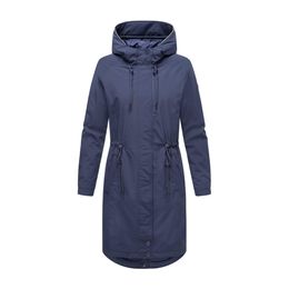 Marikoo Damen Outdoorjacke "Megumii", blau, Gr. XL, Obermaterial: 100% Polyester. Innenseite: 100% Polyester. Futter: 100% Polyester. Wattierung: