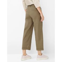 Brax Damen 5-Pocket-Hose "Style MAINE S"gr&uuml;n, Gr. 38, Web, 78% Baumwolle, 19% Lyocell, 3% Elasthan, Hosen