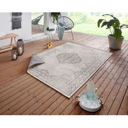 Teppich Hanse Home, B:80cm H:5mm L:150cm, beige, Polypropylen (PP), Wohnzimmer, Teppiche, "CEBU Wendeteppich", In-& Outdoor, Wetterfest, Balkon,