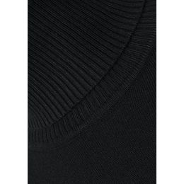 Saint Tropez Damen Rollkragenpullover "J2046, MilaSZ Rollneck", schwarz, Gr. XS, unifarben, Strick, Obermaterial: 80% Viskose, 20% Polyamid,