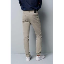 MEYER Herren 5-Pocket-Jeans "Jeans", beige, Gr. 40, unifarben, 75% Baumwolle, 21% Lyocell, 4% Elasthan, Jeans, M5 Serie, schlanke Passform