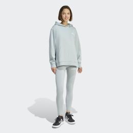 Damen Trainingsanzug "W LEISURE TS", blau, Gr. L, adidas Sportswear, Obermaterial: 70% Baumwolle, 30% Polyester, Sportanz&uuml;ge, zweiteiliges Set, f&uuml;r