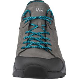 Waldl&auml;ufer WALDL&Auml;UFER Herren Trekkingschuh "H-Fritz", Gr. 10,5, grau, Gummi, Nubukleder, Textil, kontrastfarbene Details, Schuhe, Freizeitschuh, Outdoorschuh,