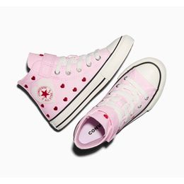 Converse Jungen Sneaker "CHUCK TAYLOR ALL STAR HEARTS & ROS", Gr. 35, rosa, Textil, Schuhe