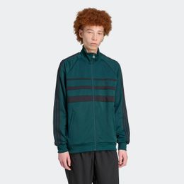Herren Trainingsjacke "THE FIRST ORIGINALS"aurora ivy, schwarz, Gr. XL, adidas originals, Obermaterial: 70% Polyester, 30% Baumwolle, Jacken