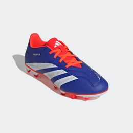 Herren Fu&szlig;ballschuh "PREDATOR CLUB FXG", adidas Performance, Gr. 44, blau, Synthetik, Textil, Schuhe, f&uuml;r Rasenpl&auml;tze