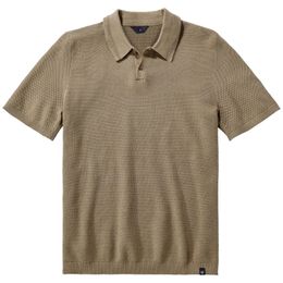 Blue de G&ecirc;nes Blue de G&ecirc;nes Herren-Poloshirt gestrickt S Camel