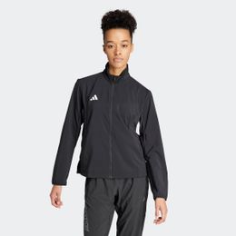 Damen Laufjacke "ADIZERO ESSENTIALS", schwarz, Gr. S, adidas Performance, Trikot, Obermaterial: 100% Polyester, Jacken