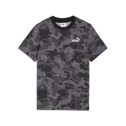 Puma Jungen T-Shirt "Essentials Camo Bedrucktes T-Shirt Jungen"schwarz, Gr. 140, Obermaterial: 100% Baumwolle; Rippe: 29% Polyester, 71% Baumwolle,