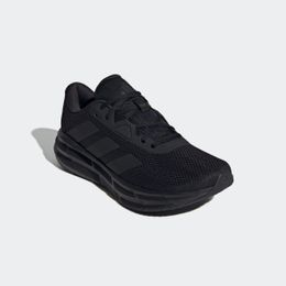 Herren Laufschuh "GALAXY 7", adidas Performance, Gr. 43, schwarz, Synthetik, Textil, Schuhe