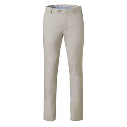 MEYER Herren Chinos "Bonn 1-5075", beige, Gr. 50, unifarben, 96% Baumwolle, 4% Elasthan, Hosen, Modern-GOTS-zertifiziert