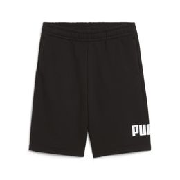 Puma M&auml;dchen Sporthose "ESS No. 1 Logo Shorts Jungen"schwarz, Gr. 128, Obermaterial: 32% Polyester, 68% Baumwolle; Tasche &ndash; Oben: 100% Baumwolle,