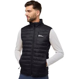 Jack Wolfskin Herren Daunenweste "PASSAMANI DOWN VEST M RDS", grau, Gr. M, Obermaterial: 100% Polyamid. Futter: 100% Polyester. F&uuml;llung: 90%