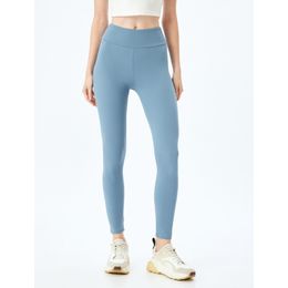 KOTON Legging Damen Gr&ouml;&szlig;e XS blau
