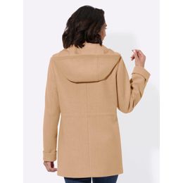 Casual Looks Damen Anorak, gelb, Gr. 20, unifarben, 85% Polyester, 15% Viskose, Jacken