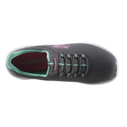 Skechers Damen Slip-On Sneaker "SUMMITS", Gr. 40, bunt, Textil, Schuhe, Freizeitschuh, Komfortschuh mit sto&szlig;d&auml;mpfender Zwischensohle