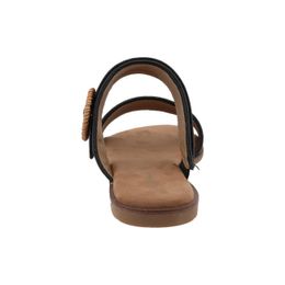 Tom Tailor M&auml;dchen Sandale "Tom Tailor Flat Sandals - Mules", Gr. 41, beige, Polyester, Schuhe