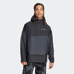 adidas terrex Herren Outdoorjacke "XPLORIC 2.5L CLIMAPROOF ANORAK", schwarz, Gr. S, Obermaterial: 100% Polyester, Jacken