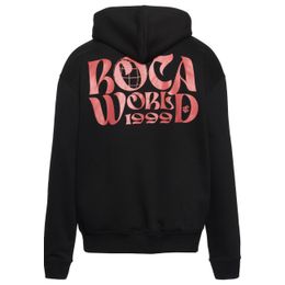 Rocawear Herren Kapuzensweatshirt "Rocawear Rocawear Rocaworld Hoodies", schwarz, Gr. XXXL, bedruckt, 80% Baumwolle, 20% Polyester, Sweatshirts