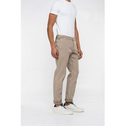Replay Herren Chinohose "Benni Regular Slim", beige, Gr. 31, Web, Obermaterial: 91% Baumwolle, 6% Elastomultiester, 3% Elasthan, Hosen