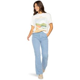 Billabong Damen Outdoorhose "Wave", blau, Gr. 24, Obermaterial: 98% Walkfrottier, 2% Elasthan;, Hosen