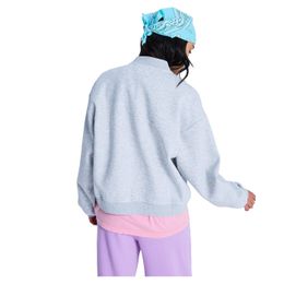 Roxy Damen Sweatshirt "Always Happy", grau, Gr. S, Obermaterial: 63% Baumwolle, 37% Polyester., Sweatshirts