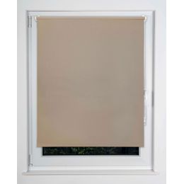Seitenzugrollo mydeco, B:100cm H:160cm, beige, Polyester, Rollos, "Win", bis Breite 120cm
