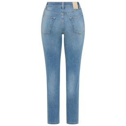 BOSS Orange Damen Slim-fit-Jeans "JACKIE MR 11.0 Premium Damenmode"medium blau 423, Gr. 25, unifarben, Denim/Jeans, Obermaterial: 92% Baumwolle, 6%