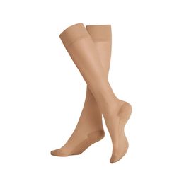 Kunert Kniestrumpfe 'Cotton Sole' Damen Gr&ouml;&szlig;e 35/38 beige