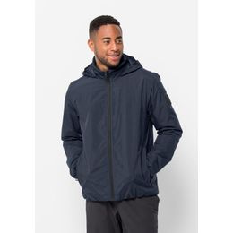 Jack Wolfskin Herren Outdoorjacke "TEXTOR JKT M", blau, Gr. S, Obermaterial: 100% Polyamid. Futter: 100% Polyester. F&uuml;llung: 100% Polyester, Jacken