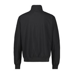 Lerros Herren Blousonschwarz, Gr. S, unifarben, Web, Obermaterial: 100% Polyester, Jacken, mit Stehkragen und Rei&szlig;verschluss