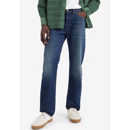 Levi's LEVI'S Herren Straight-Jeans "501 LEVI'S ORIGINAL", blau, Gr. 32, Denim/Jeans, Obermaterial: 100% Baumwolle, Jeans, mit Markenlabel