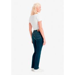 Levi's LEVI'S Damen Gerade Jeans "314 Shaping Straight", blau, Gr. 30, Denim/Jeans, Obermaterial: 80% Baumwolle, 19% Polyester, 1% Elasthan, Jeans, mit