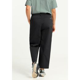Jack Wolfskin Damen 7/8-Hose "MAHANI 7 / 8 PANTS W", schwarz, Gr. 42, Obermaterial: 100% Polyester. Futter: 100% Polyester, Hosen, 7/8-L&auml;nge, aus