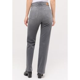 Angels Damen Stretch-Jeans "LARA", grau, Gr. 46, Denim/Jeans, Obermaterial: 92% Baumwolle, 6% Polyester, 2% Elasthan, Jeans, weite Passform, aus