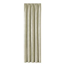 Weckbrodt-Gardinen Vorhang WECKBRODT, B:145cm H:175cm, gr&uuml;n, Polyester, Wohnzimmer, Gardinen, "Jona", Jacquard, edler Glanz, blickdicht, Gardine, Store
