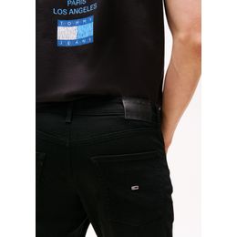 Tommy Jeans Herren Slim-fit-Jeans "Scanton Slim", schwarz, Gr. 36, Denim/Jeans, Obermaterial: 90% Baumwolle, 8% Elastomultiester, 2% Elasthan, Jeans,