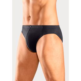 H.I.S. H.I.S Herren Slip "M&auml;nner Unterhose", Gr. 3, schwarz, Jersey, Obermaterial: 95% Baumwolle, 5% Elasthan, unifarben, Unterhosen, in Unifarben