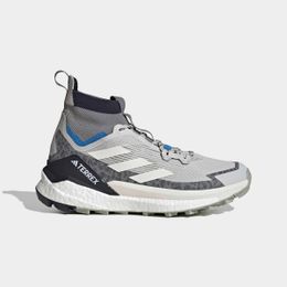 adidas terrex Herren Wanderschuh "FREE HIKER 2.0", Gr. 44grau one, chalk wei&szlig;, legend ink, Synthetik, Textil, Schuhe