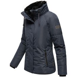 Navahoo Damen Winterjacke "Frostii XIV", blau, Gr. XXXL, Obermaterial: 100% Polyester. Futter: 100% Polyester. Wattierung: 100% Polyester.