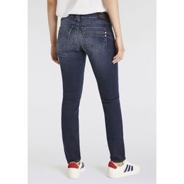 Herrlicher Damen Slim-fit-Jeans "Touch Slim Denim Stretch", blau, Gr. 27, unifarben, Denim/Jeans, Obermaterial: 98% Baumwolle, 2% Elasthan, Jeans, im
