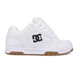 DC Shoes Herren Sneaker "DC COILER", Gr. 46, wei&szlig;, Leder, Synthetik, Schuhe