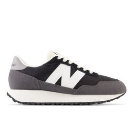 New Balance Damen Sneaker "237", Gr. 41,5, schwarz-wei&szlig;, Leder, Synthetik, Textil, Schuhe, f&uuml;r Erwachsene geeignet, mit Gummilaufsohle