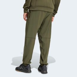 Herren Sporthose "TRAIN ESSENTIALS TRAINING WOVEN", gr&uuml;n, Gr. XXL, adidas Performance, Obermaterial: 87% Polyester, 13% Elasthan, Hosen