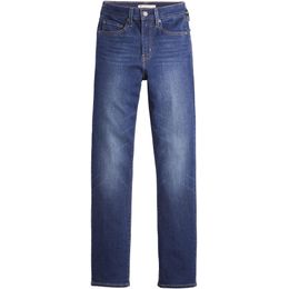 Levi's LEVI'S Damen Straight-Jeans "724 HIGH RISE STRAIGHT", blau, Gr. 32, Denim/Jeans, Obermaterial: 80% Baumwolle, 19% Polyester, 1% Elasthan, Jeans