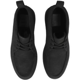 Lacoste Herren Sneaker "Lacoste Baseshot Chukka 2251 Sneaker mid Herren Schuhe", Gr. 46,5schwarz, Veloursleder, Schuhe, Zuglasche an der Ferse