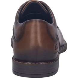 Josef Seibel Herren Schn&uuml;rschuh "Desmond 01", Gr. 41, braun, Leder, Schuhe, Anzugschuh, mit herausnehmbarer Innensohle, Weite H (=sehr weit)