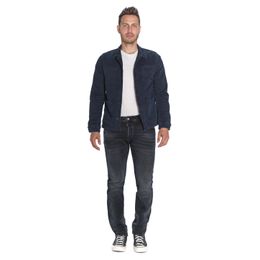 Herren Bequeme Jeans, blau, Gr. 34, Le Temps Des Cerises, 95% Baumwolle, 4% Polyester, 1% Elasthan, Jeans, im klassischen 5-Pocket-Design