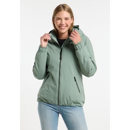 Ragwear Damen Outdoorjacke "DIZZIE WARM", gr&uuml;n, Gr. XL, unifarben, Web, Obermaterial: 100% Polyester, Jacken